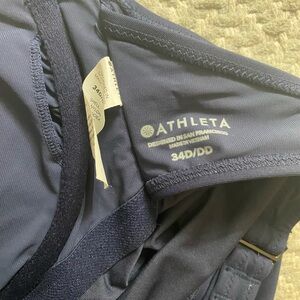 Athleta | Swim | Athleta Tankini Bathing Suit In Navy Blue | Poshmark